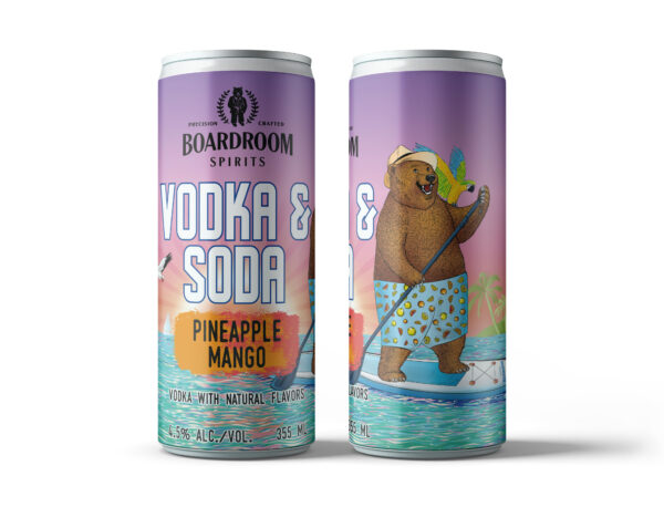 Vodka & Soda - Pineapple Mango - Boardroom Spirits